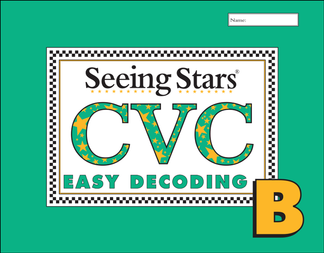 Seeing Stars® Easy CVC Workbooks – Gander Publishing