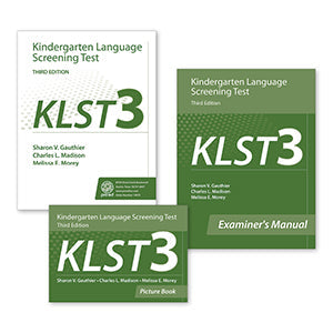 Kindergarten Language Screening Test, Third Edition (KLST-3) – Gander ...