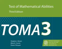 Test of Mathematical Abilities - Third Edition (TOMA-3) – Gander Publishing