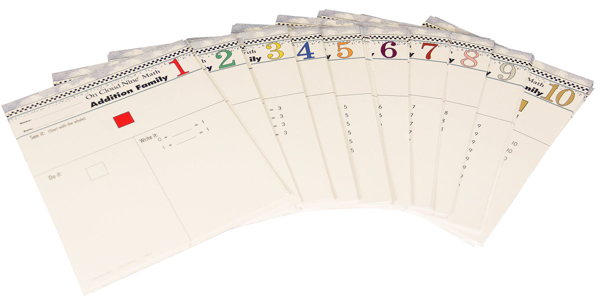 On Cloud Nine® Family Fact Sheets – Gander Publishing