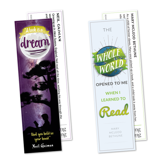 Sticker and Bookmark Set (includes 50 stickers and 50 bookmarks ...